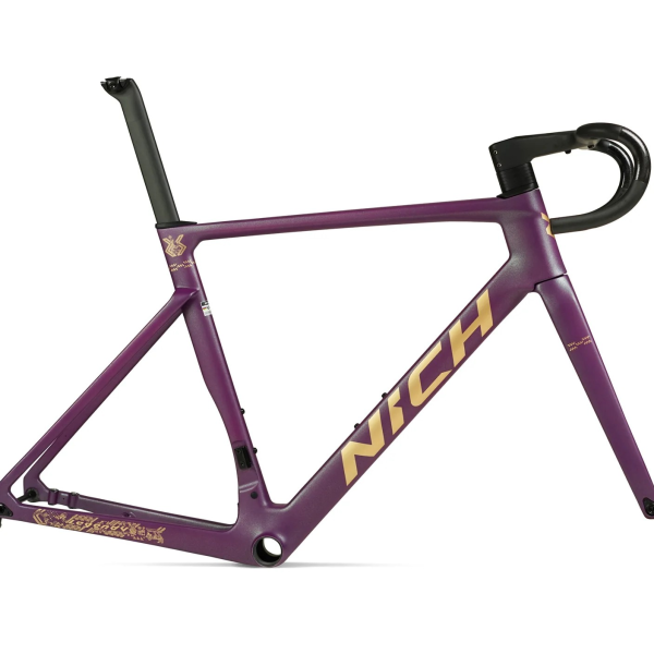 Nich bike frame Legend 4 Purple – Gold